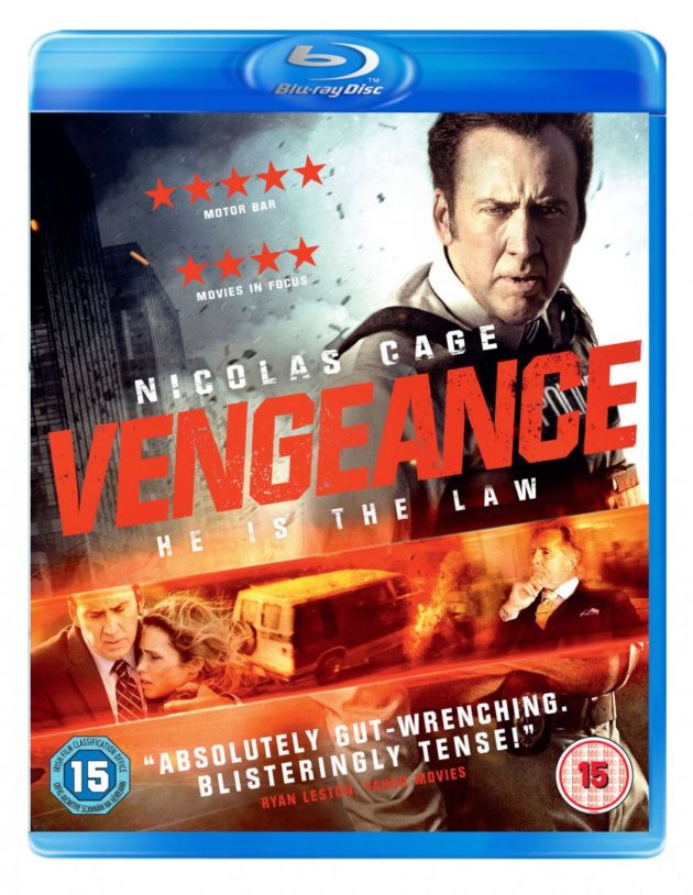 Win Vengeance starring Nicolas Cage on Blu-ray – CLOSED